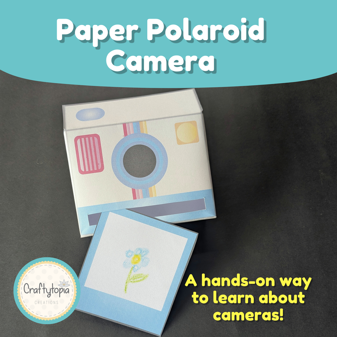 Polaroid Camera Craft Printable for Kids | Craftytopia – Craftytopia ...