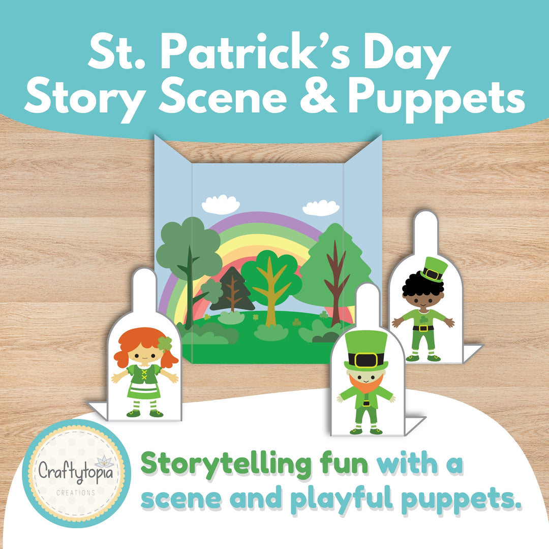 St. Patrick's Day Bundle Printable | Kids Crafts and Games ...